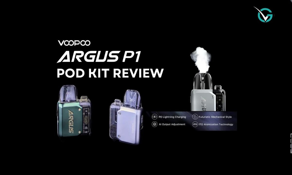 Voopoo Argus P1 Review - New Futuristic Pod Kit - Golden Vape