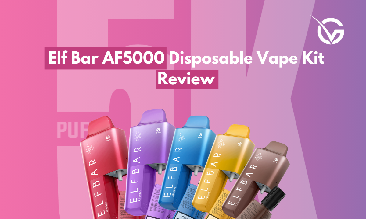 Elf Bar AF5000 Disposable Vape Kit Review - Golden Vape