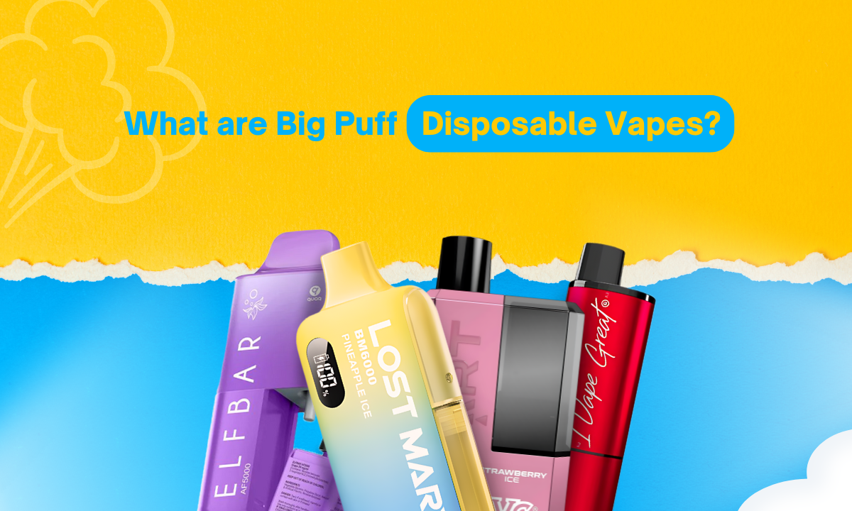 What are Big Puff Disposable Vapes - Golden Vape