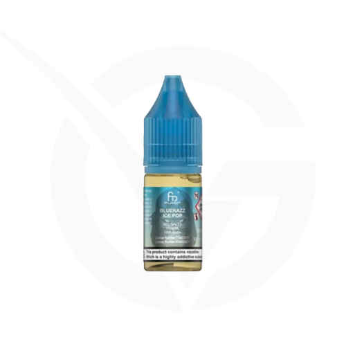 Blue Razz Ice Pop 10ml Nic Salt E-Liquid By R and M Tornado 7000