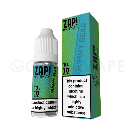 Gummy Bears 10ml Nic Salt E-Liquid By Zap! Bar Salts - Golden Vape