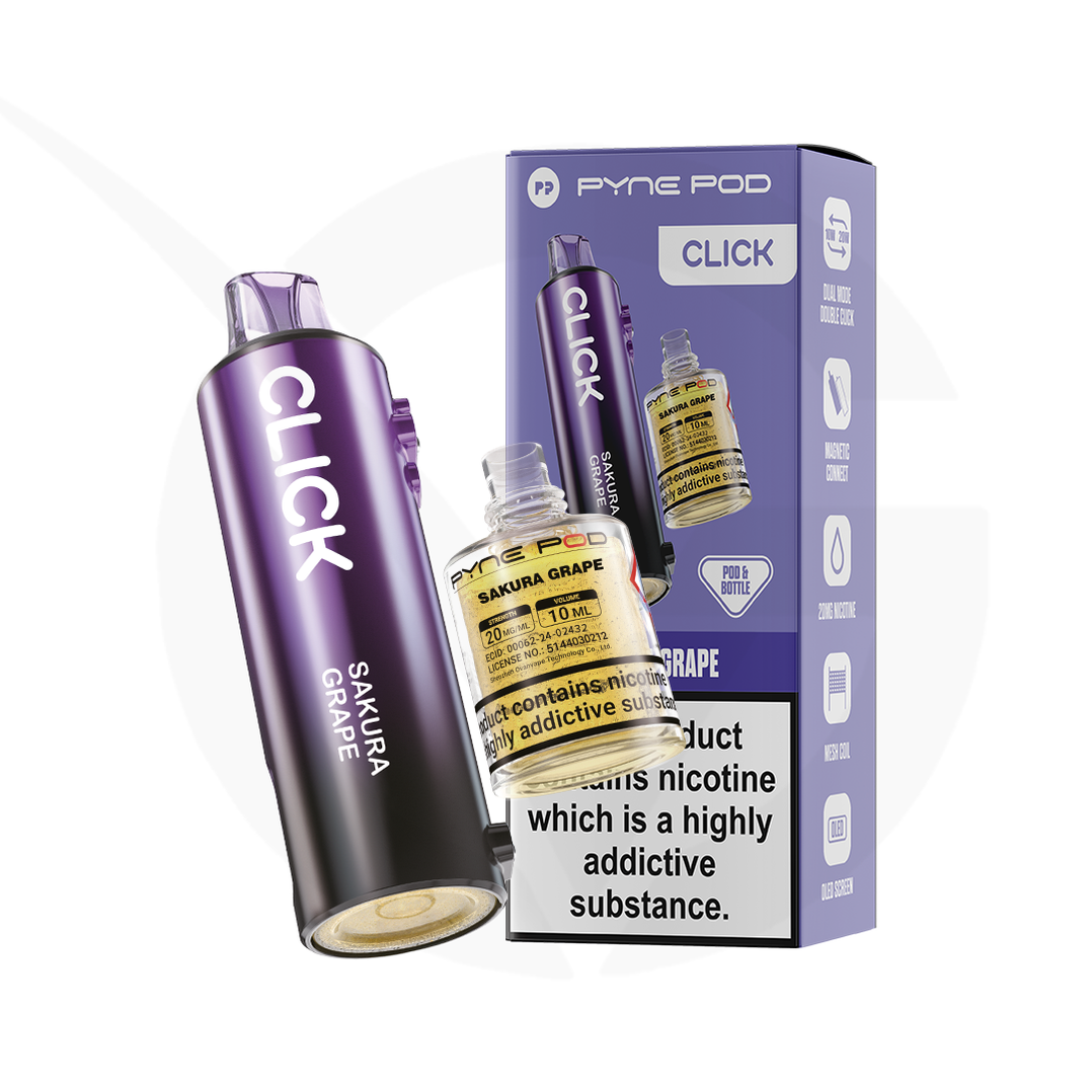 Sakura Grape Pyne Pod Click Refill Pods - 3 for £16