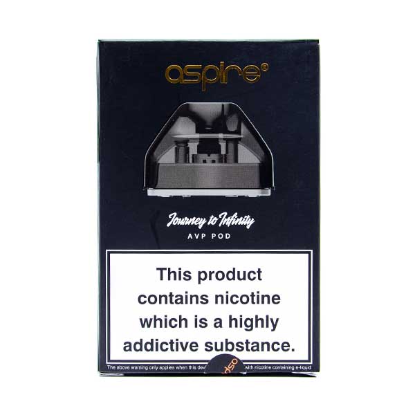 Aspire AVP Replacement Pods - 2 Pack - Golden Vape