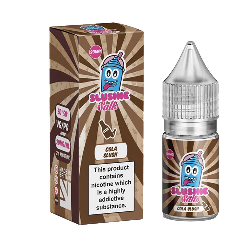 Cola Slush 10ml Nicotine E-Liquid by Slushie Salts - Golden Vape